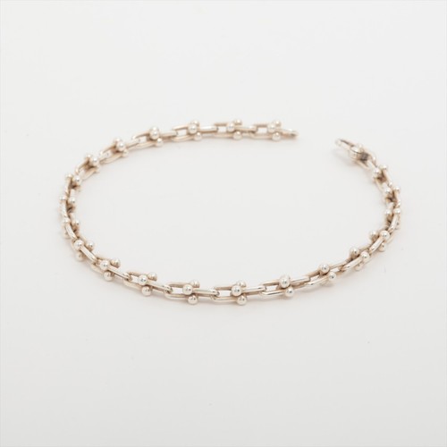 Tiffany Hardware Micro Link Bracelet 925 6.8g Silver | eBay