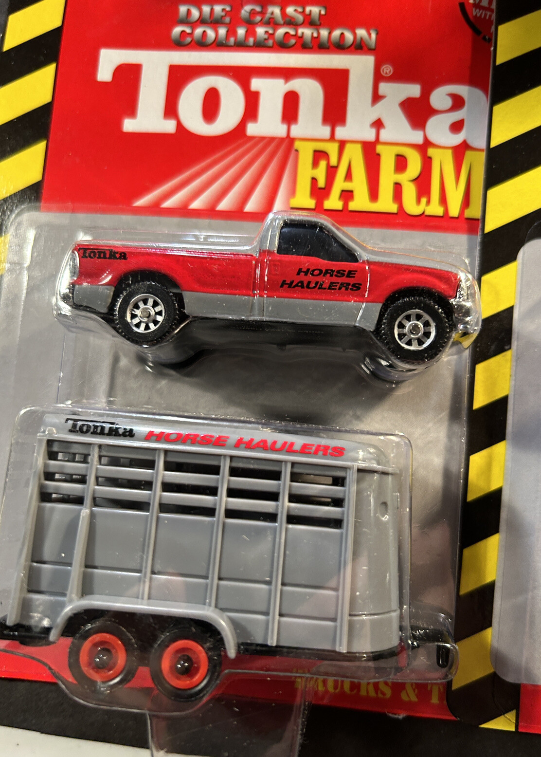 Hasbro Maisto 2008 Tonka Farm Truck & Trailer - Horse Hauler New | eBay