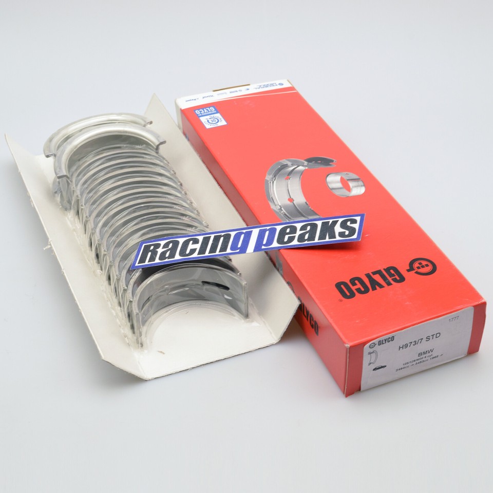 BMW M5 M6 S38B38 S38B36 M30 B35/B34/B32/B30/B28/B25 main bearings Glyco ...