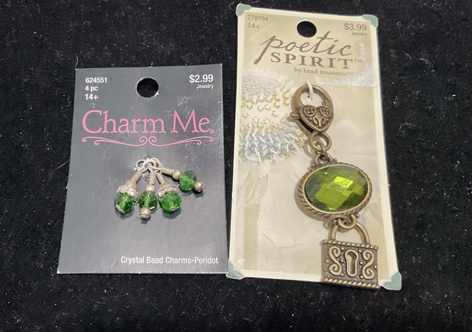 Charms for Jewelry Making Green - Lot of 2 | eBay