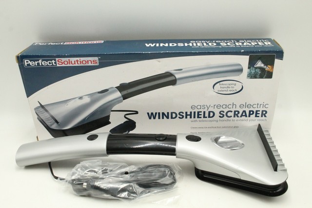 Electric Windshield Scraper With Telescoping Handle by Solutions 12v ...