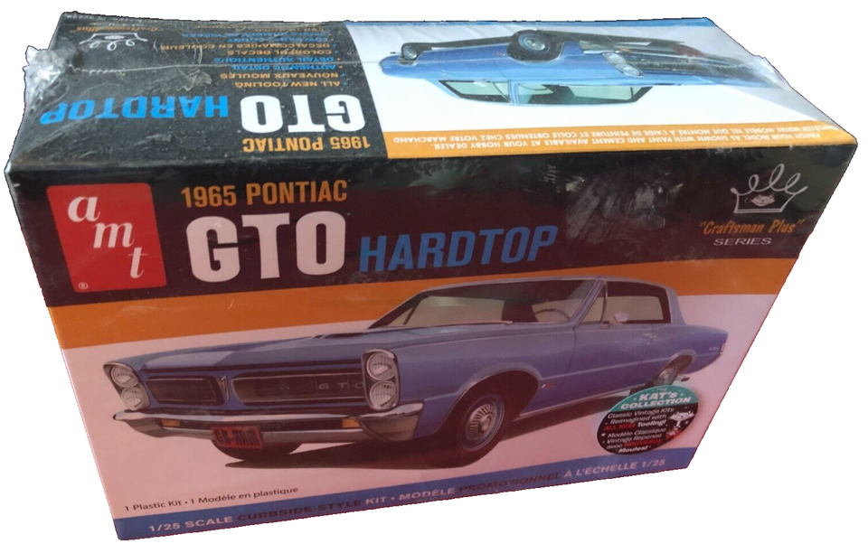 AMT 1:25 1965 Pontiac GTO Hardtop Plastic Model Kit | eBay