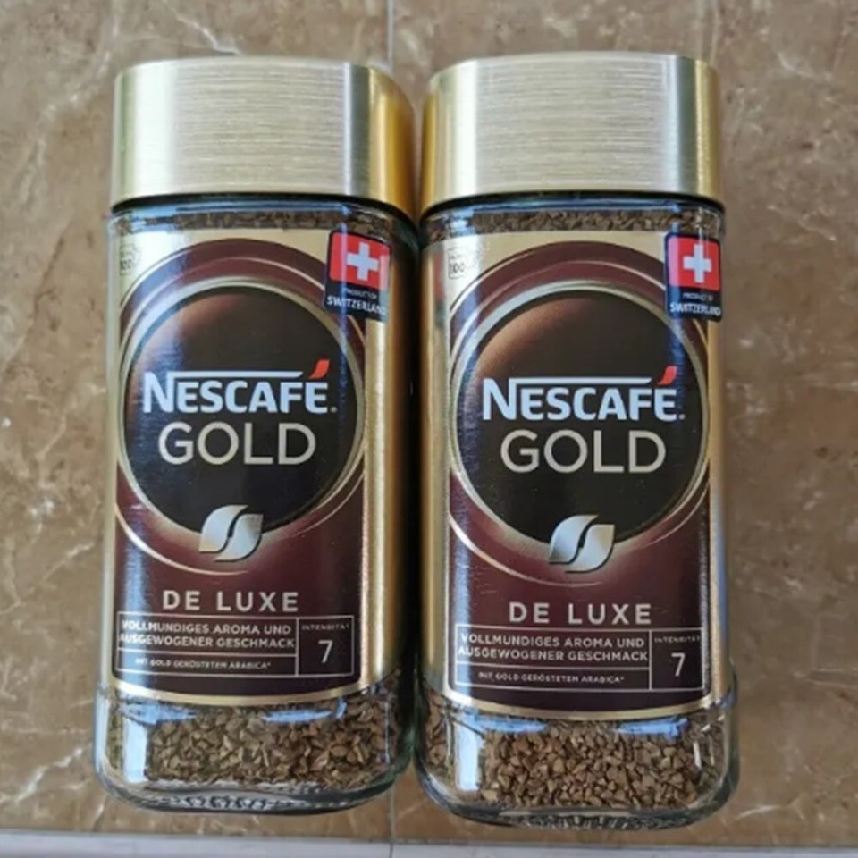1Pc x 200g Nescafe Gold Deluxe Freeze-dried Instant Coffee Arabica and ...