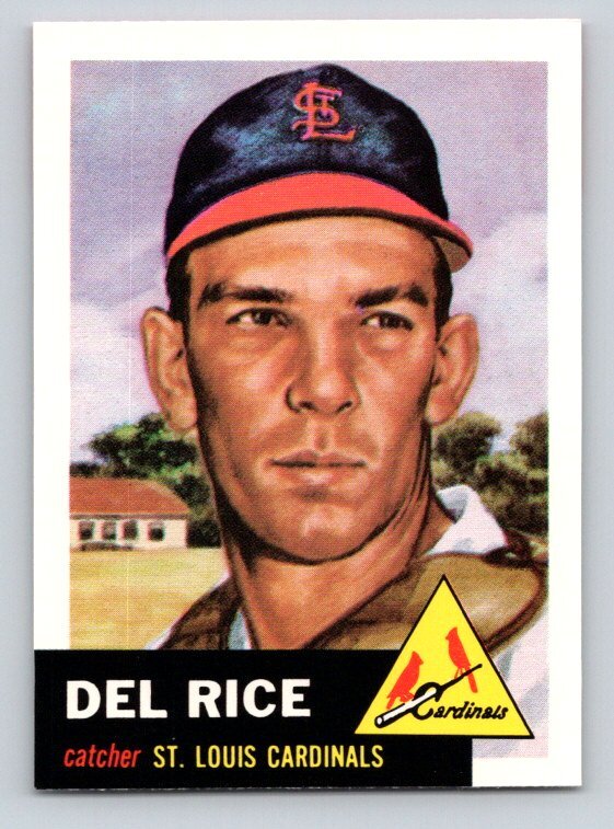 1991 Topps Archives The Ultimate 1953 Set #68 Del Rice FREE SHIPPING ...