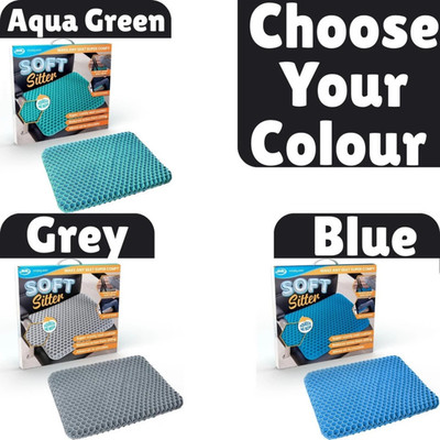 JML Soft Sitter Honeycomb Cushion Gel Seat Cushion for Support and ...