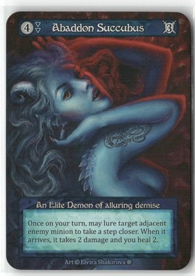 Abaddon Succubus Sorcery Contested Realm Gothic NM Regular | eBay