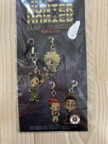HUNTER×HUNTER Earphone Jack Charm Strap Set Keychain, Rare | eBay