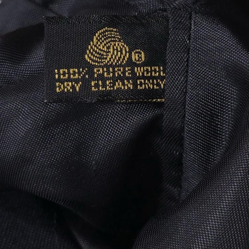 BROOKS BROTHERS Sport Coat 44L Navy Blazer 100% PURE WOOL Gold Button ...