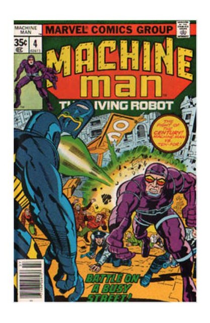 Machine Man #4 (Jul 1978, Marvel) for sale online | eBay
