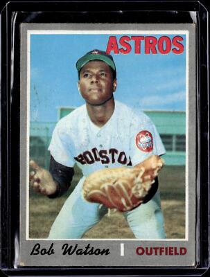 Bob Watson 1970 Topps #407 Houston Astros | eBay