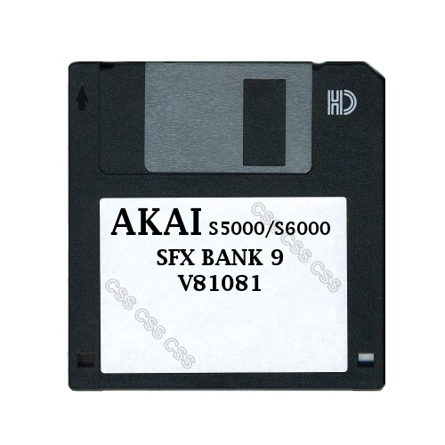 Akai S5000 / S6000 Floppy Disk SFX BANK 9 V81081 | eBay