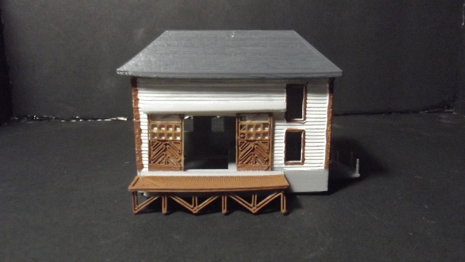 N Scale Small Trackside Warehouse Kit TB1 3D Printed | eBay