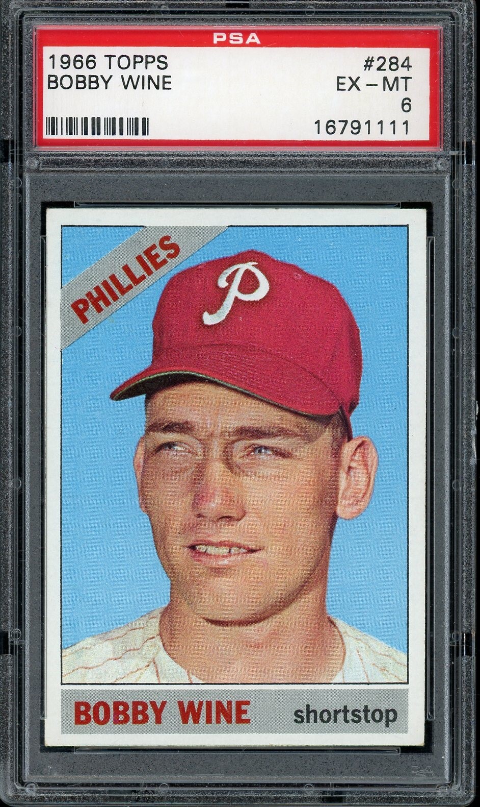 1966 Topps - Bobby Wine #284 for sale online | eBay