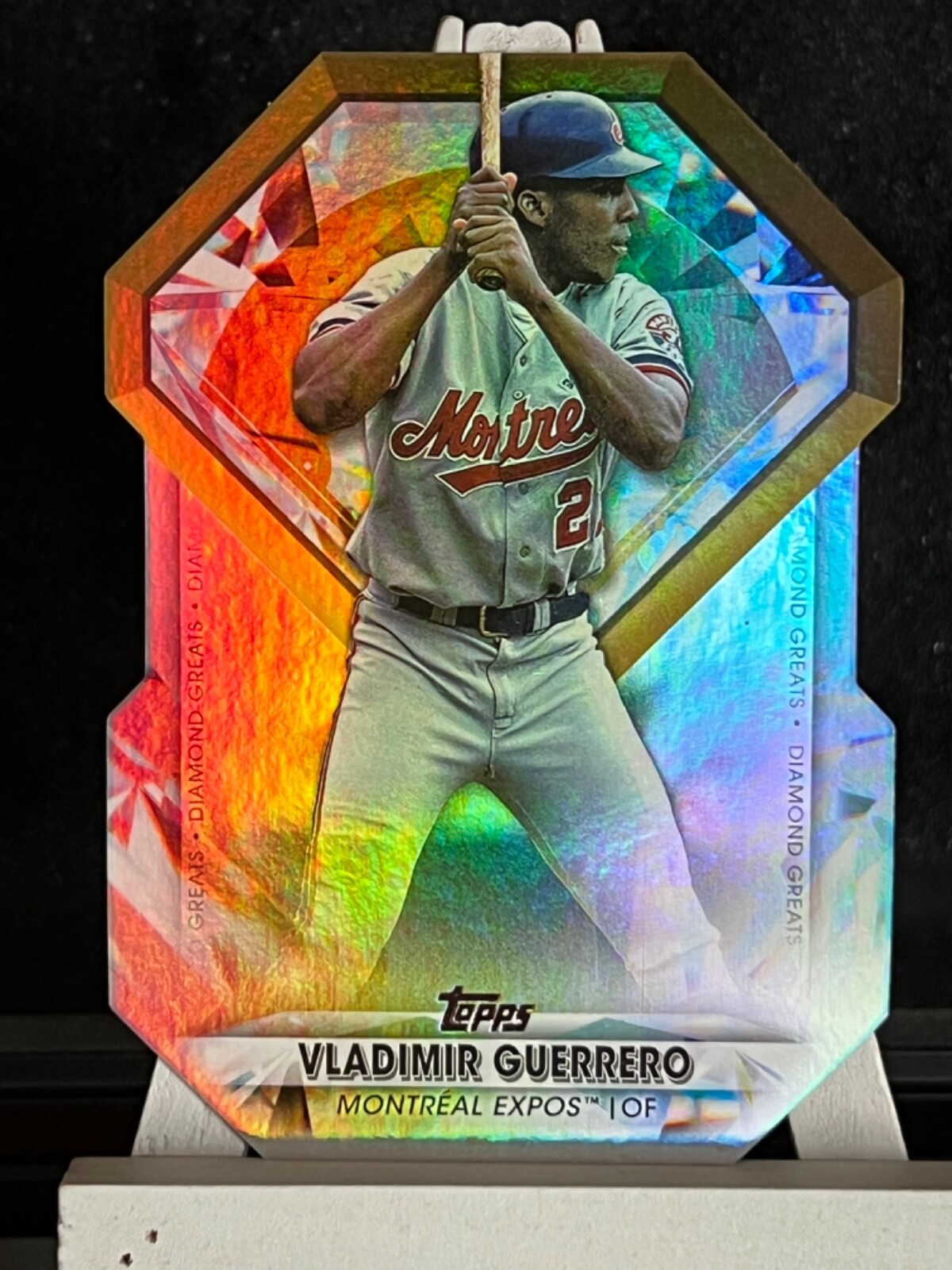 Vladimir Guerrero 2022 Topps Series 1 DGDC-14 Expos Diamond Greats Die ...