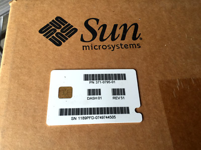 NEW, SUN 371-0795, SCC card 10x Mac Address, for Netra 1290 /E2900 ...