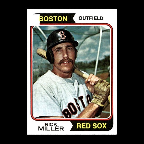 Rick Miller 1974 Topps Boston Red Sox #247 GREAT SET BREAK! | eBay