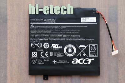 Genuine AP14A4M AP14A8M Battery for Acer iconia 10 A3-A30 A3-A20 ...