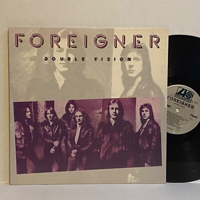 FOREIGNER Double Vision 1978 CRC Edotion ATLANTIC SD 19999 Shadow ...