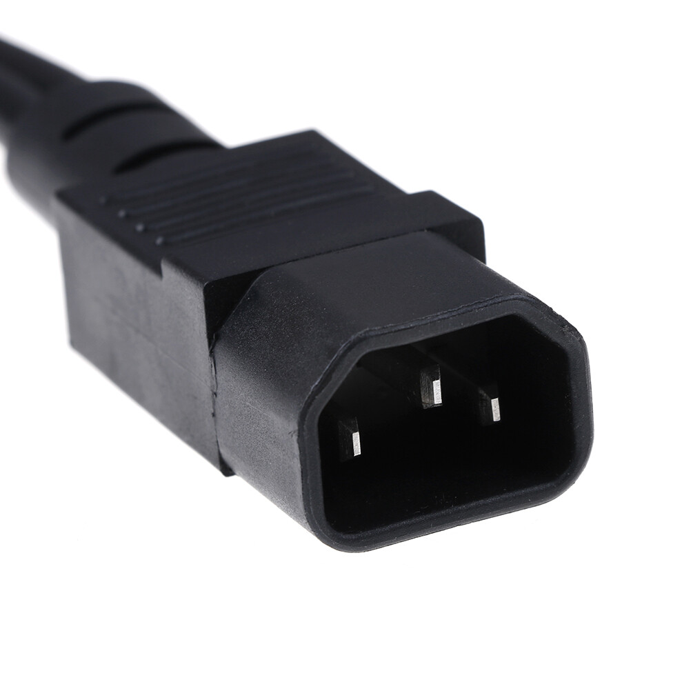 UPS server C14 to C13 Y splitter extension cable PDU.PSU power cable ...