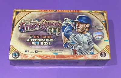 2021 Topps Gypsy Queen Baseball Trading Cards Hobby Box - 2 Autos (192 ...