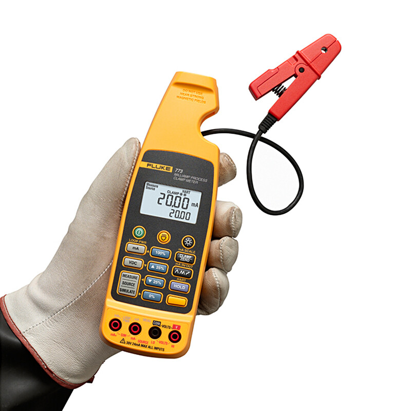 NEW Fluke 773 Milliamp Process Clamp Meter 4 to 20 mA Signals Provide ...