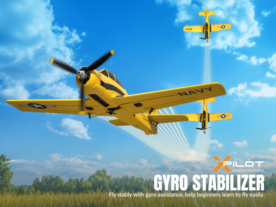 VOLANTEX T28 2.4G 4CH Fighter RC Plane Fixed Wing Remote Control ...
