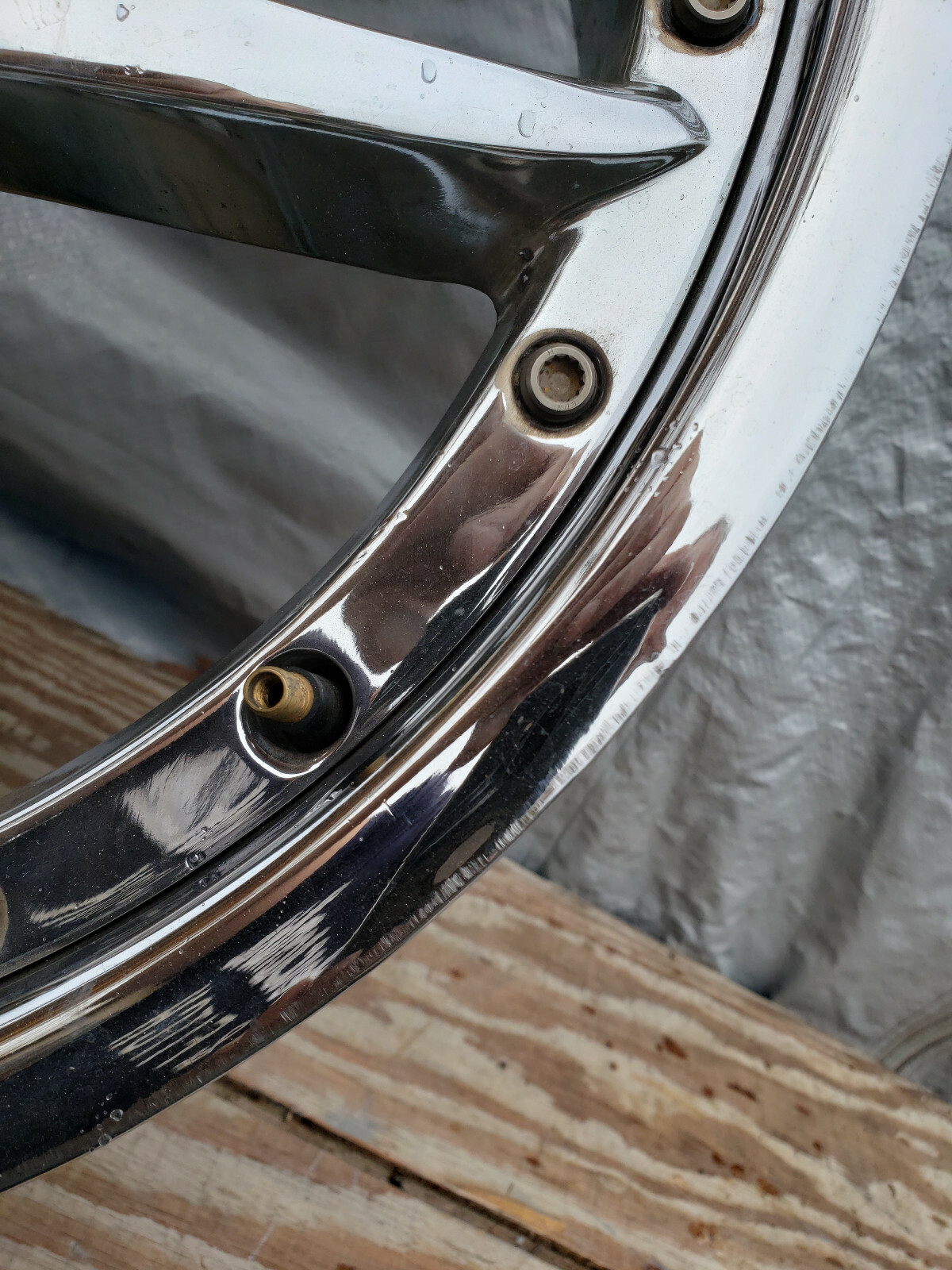 BMW 18" E46 M3 36 OEM Cromodora Style 71 Wheel Rim CHROME REAR | eBay