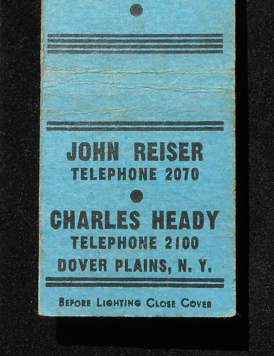 1940s John Reiser Ph 2070 Charles Heady Artesian Wells Dover Plains NY ...