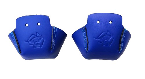 Bont Roller Skate 100% Australian Leather Toe Cap Protectors - Blue | eBay