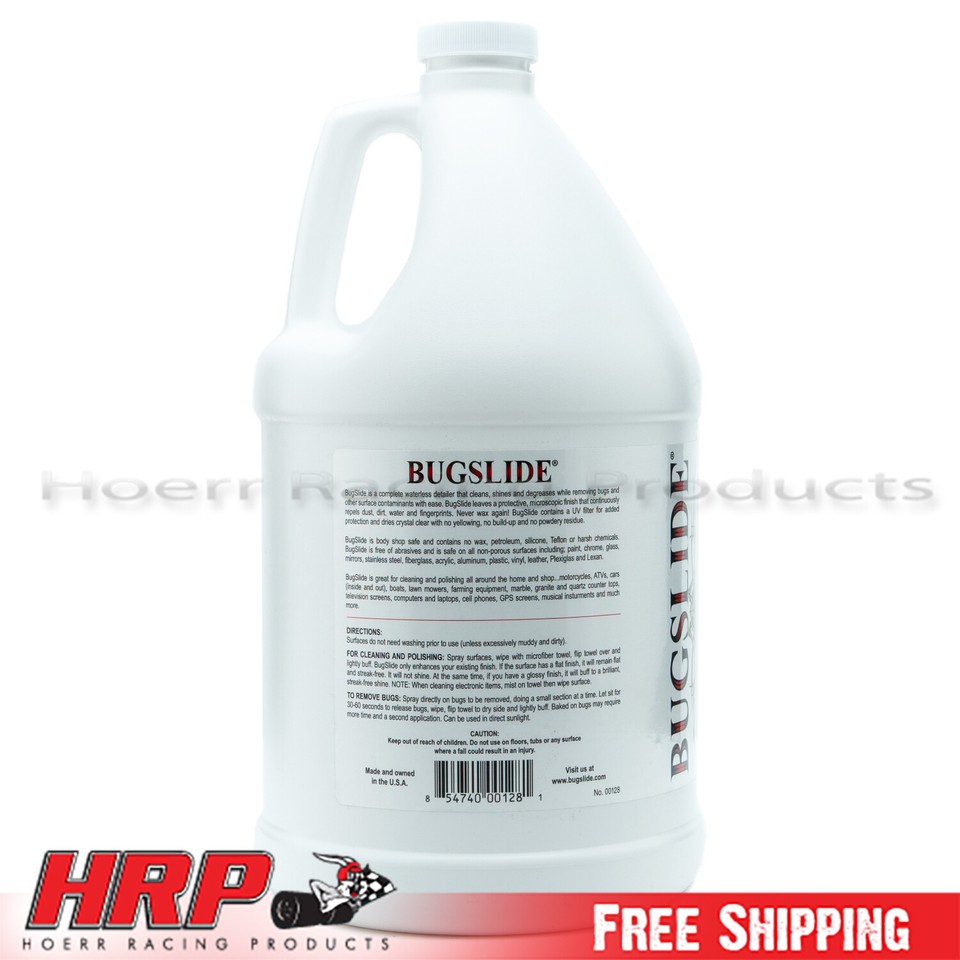 BugSlide Cleaner and Bug Remover 1 Gallon Refill | eBay