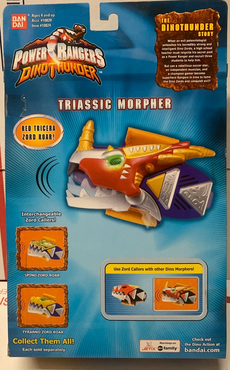 Power Rangers Dino Thunder Triassic Morpher