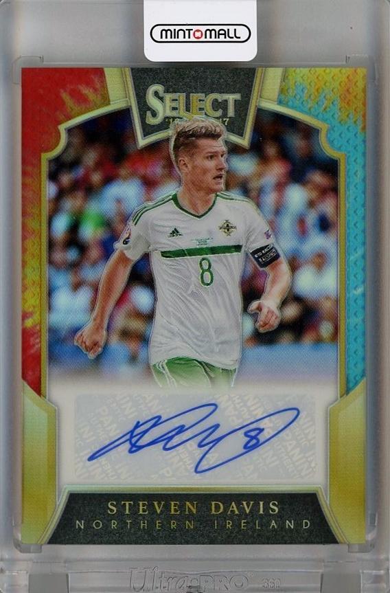 2016-17 Panini Select - Signatures Tie-Dye Prizm #S-SD Steven Davis /30 ...