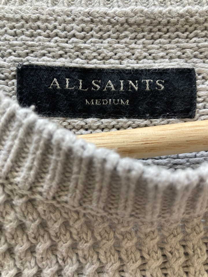All Saints Ettrick Crew Jumper Men’s-Size Medium (PTP 20") | eBay