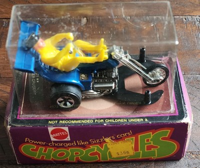 Vintage 1971 Chopcycles Bruiser Cruiser Hot Wheels Sizzlers New Never ...