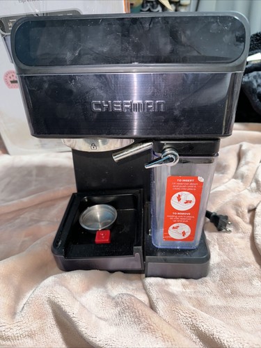 Chefman Barista Pro, Espresso Machine Black 6 In 1 Beverage Center ...