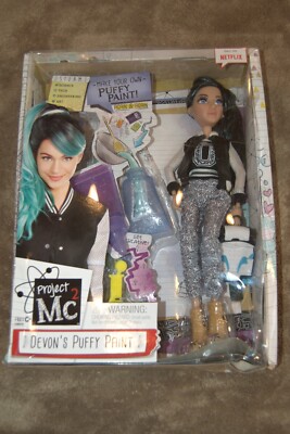 MGA PROJECT Mc2 DeVon DeMarco Doll Experiment Puffy Paint NIB | eBay