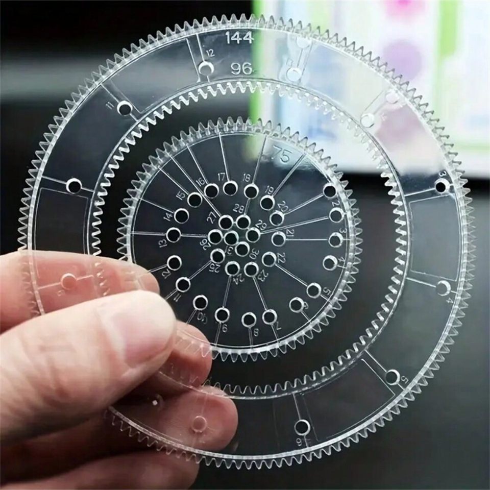 22Pcs Spirograph Geometric Ruler Drafting Tools Stationery Set Drawing ...