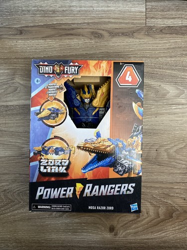 New 2022 Hasbro Power Rangers Dino Fury Mosa Razor Zord 4 Morphs Action ...