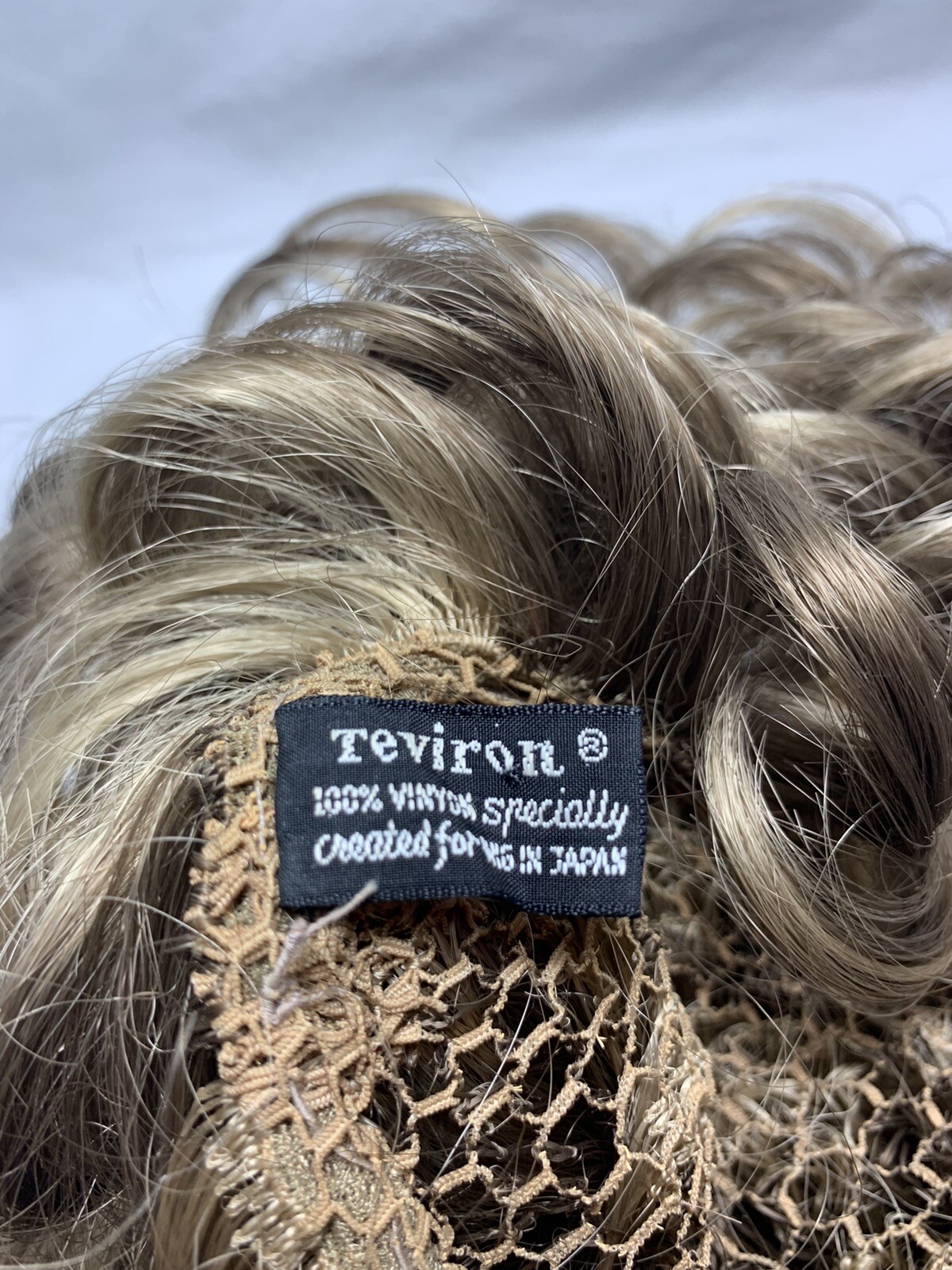 Teviron Vinyon Synthetic Wig Origin From Japan-Made in Korea Vintage | eBay