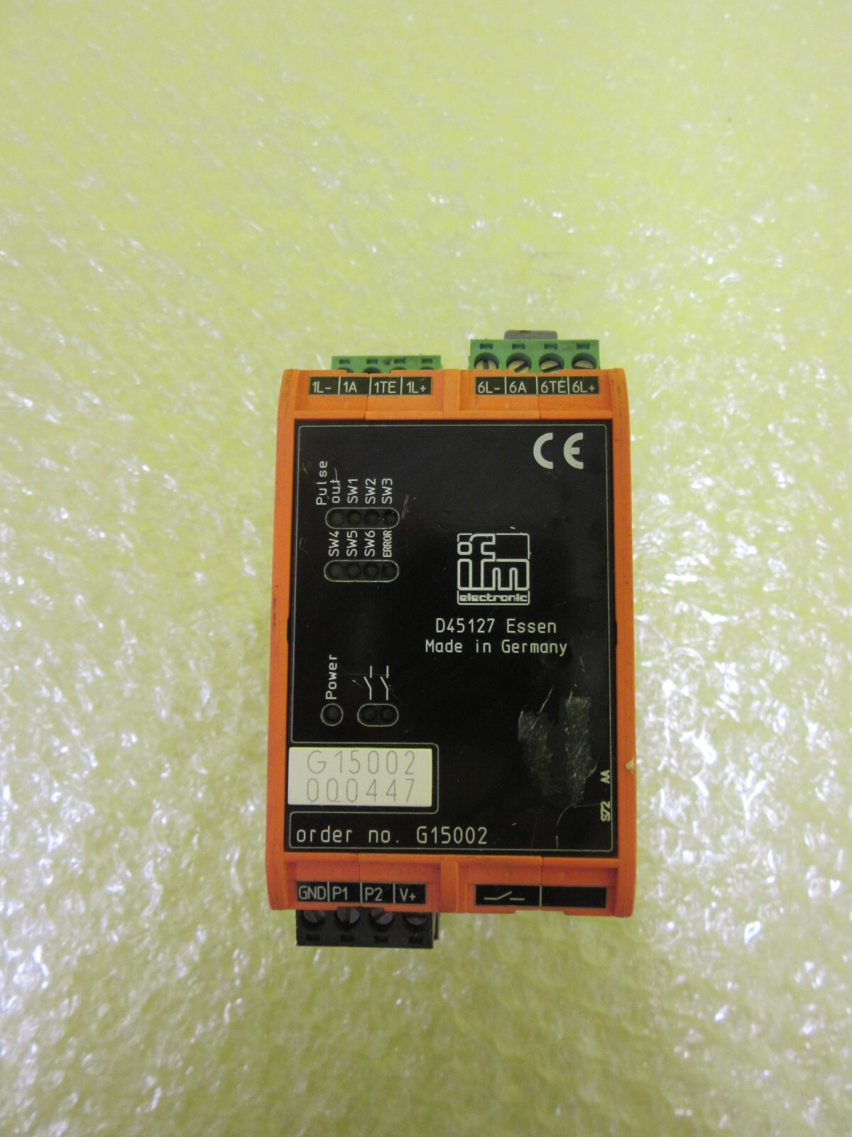 IFM+ELECTRONIC+G15002+POWER+SUPPLY+6+MONTHS+*9628 for sale online | eBay