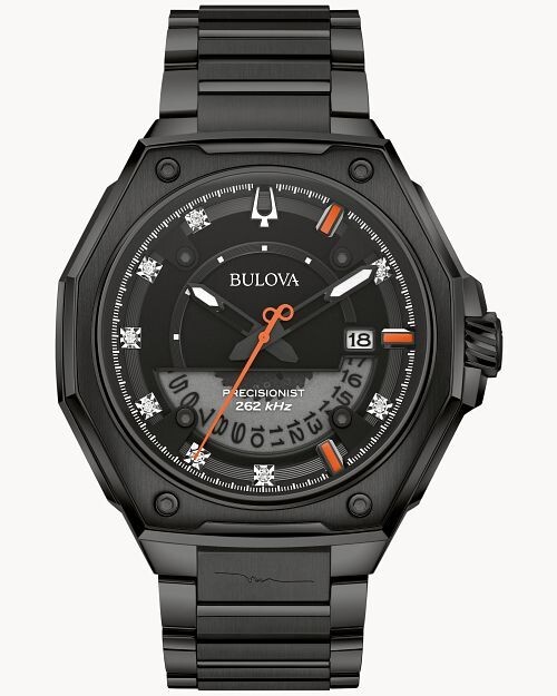 Bulova 98D183 Men's Watch Precisionist Quartz Marc Anthony X Diamond ...