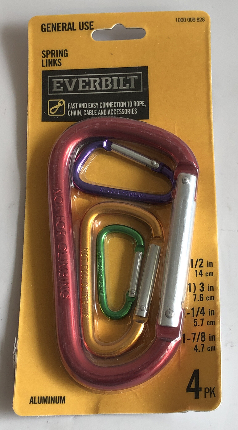 4 Pack Everbilt Spring Links General Use Aluminum 1000009828 | eBay