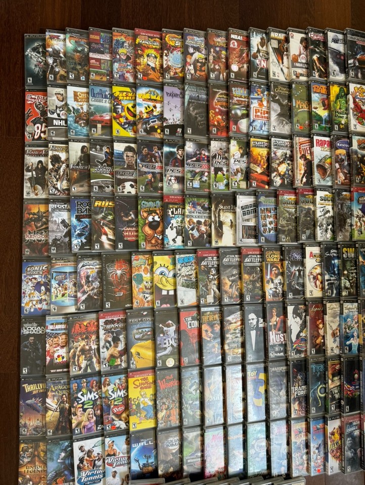 Sony PSP Authentic 500+ Video Games Collection *Pick and Choose Your ...