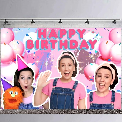 Ms Rachel Party Supplies Birthday Decor Backdrop Banner Poster Vinyl ...