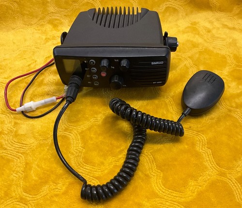 SIMRAD NAVICO RT1200 VHF Radio Marine Channel 16 Tested Works Fine | eBay