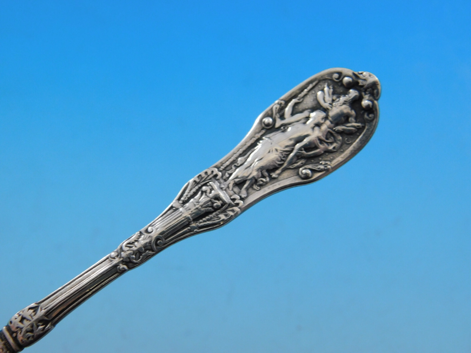 Mythologique by Gorham Sterling Silver Demitasse Spoon Beaded Back GW 4 ...