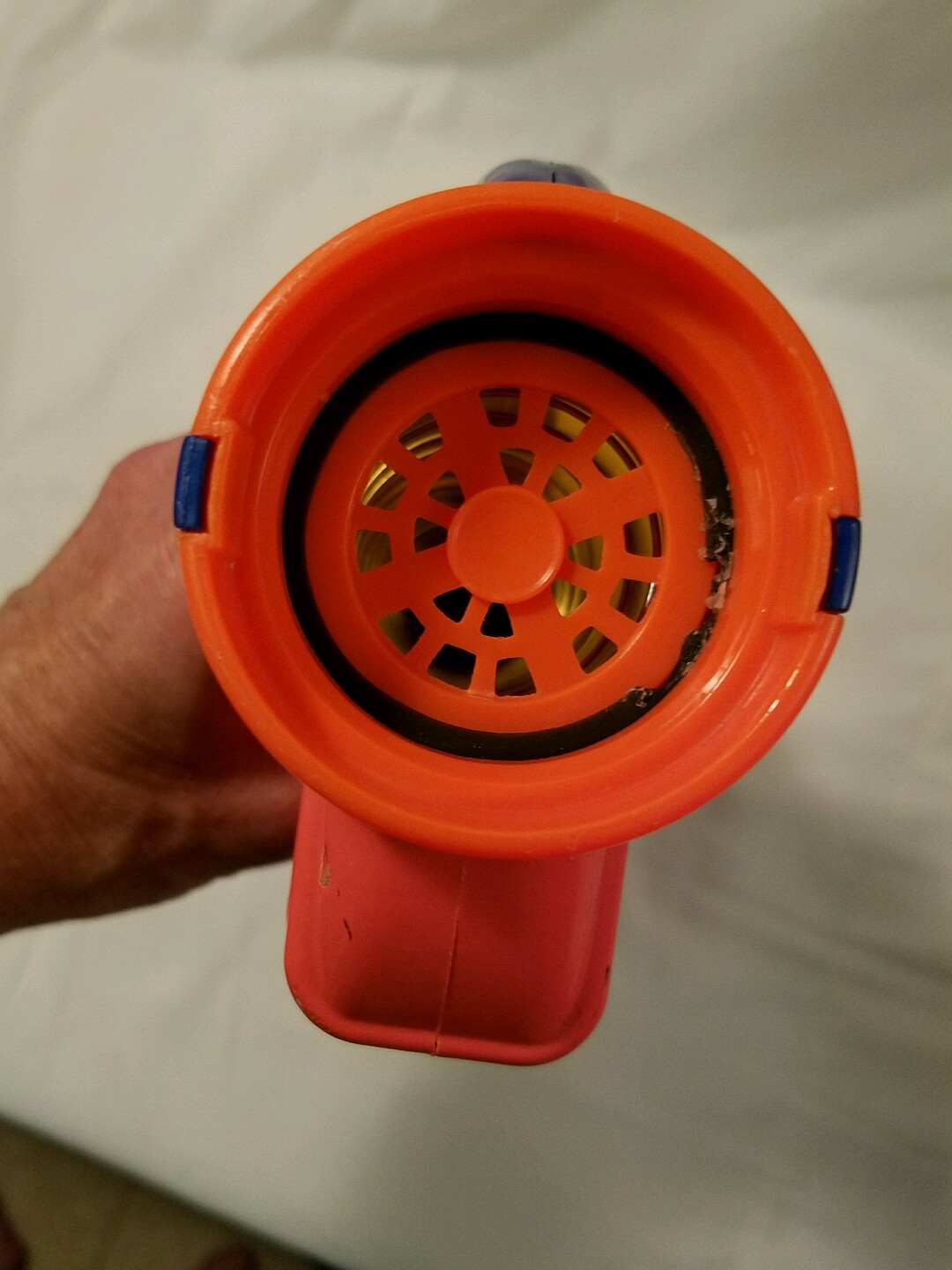 Blue Nerf Reactor Gun Ballistic Green Ball Atom Launcher Shooter Pump ...