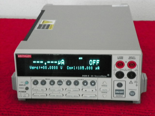 Keithley 2400 Series 2420-c SourceMeter Nist CALIBRATED for sale online ...