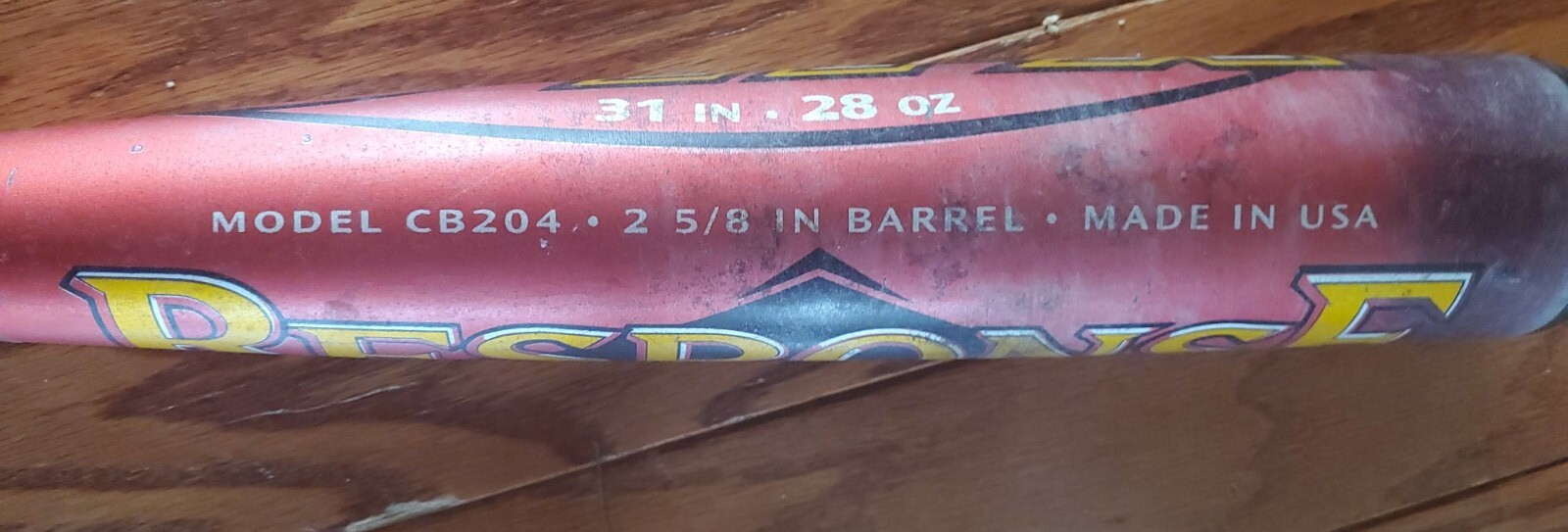 Louisville Slugger TPX Response CB204 31 in 28 oz 2 5/8” Dia BESR ...