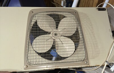 Vintage MCM 1970's Marvin Model 110 Portable Metal Window Fan NICE ...